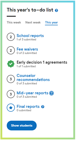 Why does it still show I have a task to complete?